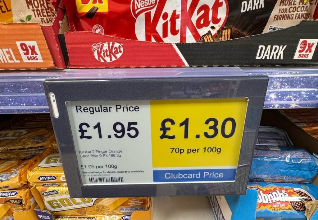 Tesco is piloting digital labels from VusionGroup and Hanshow
